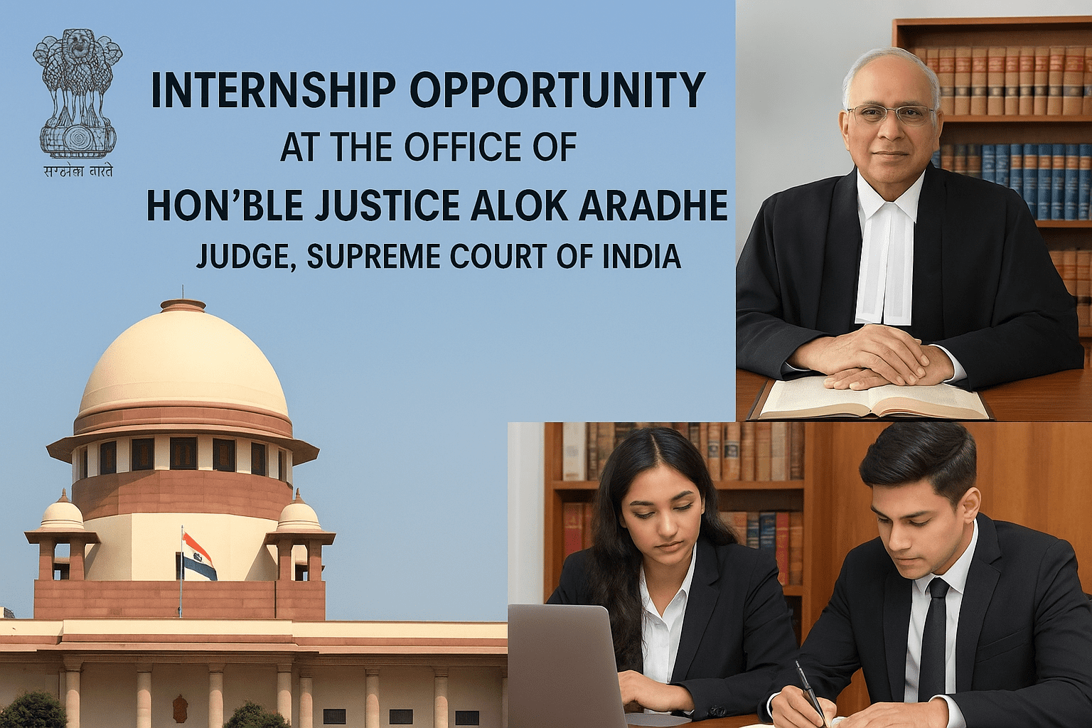 Ministry of Law and Justice Paid Summer Internship 2025 » Legal School